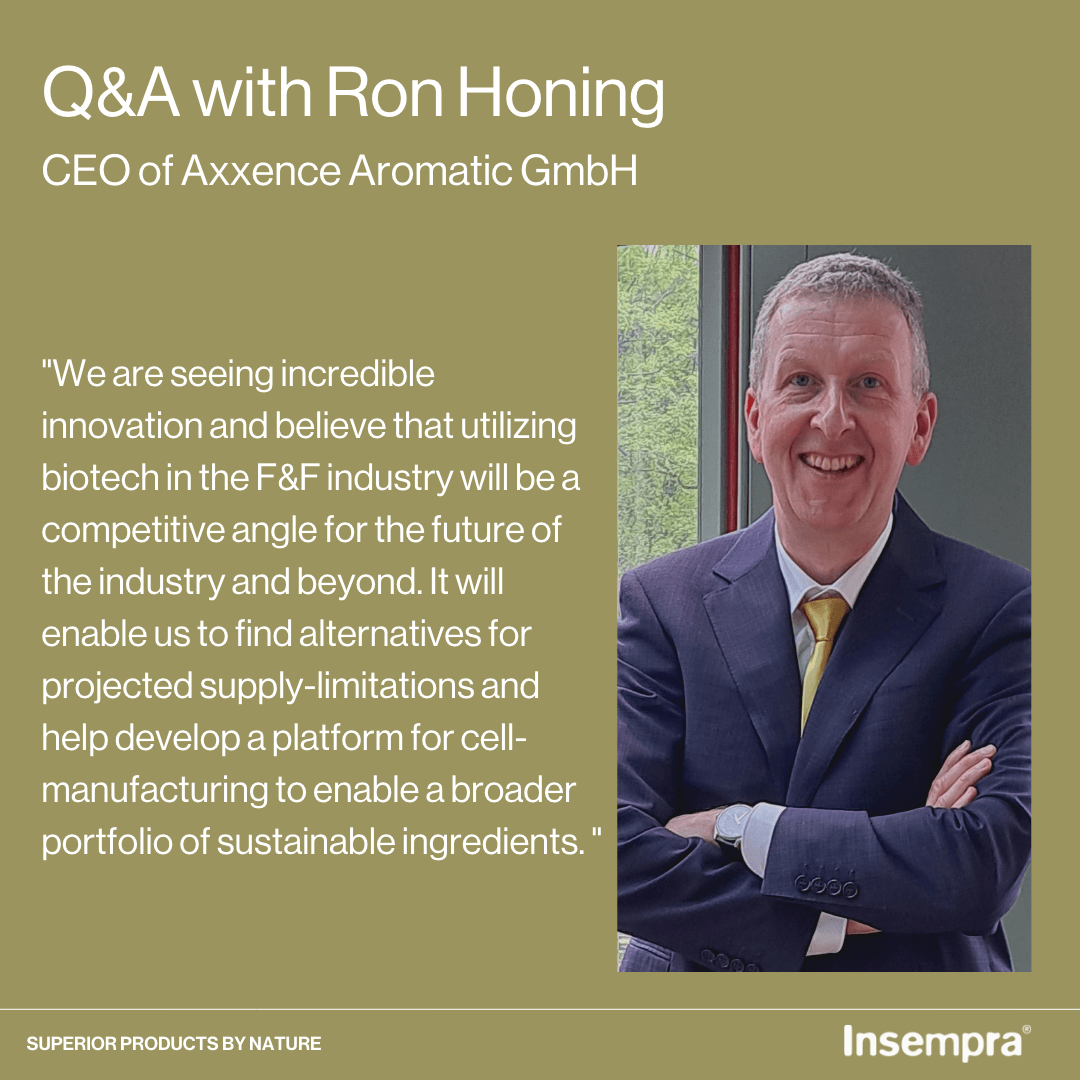 Shaping the future of sustainable flavors and fragrances – Insempra®